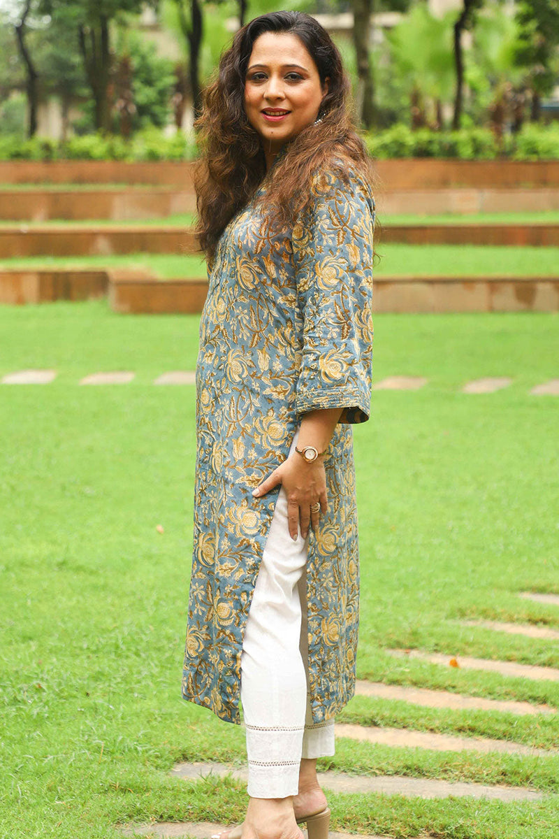 Pants With Double Beeding Off white – Samprada